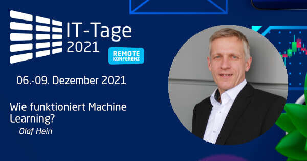 Wie funktioniert Machine Learning? - IT-Tage 2021